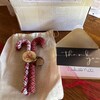 Candy Cane Primitive Homespun Wrapped 1 Set of 4 Canes Holiday Bowl ...