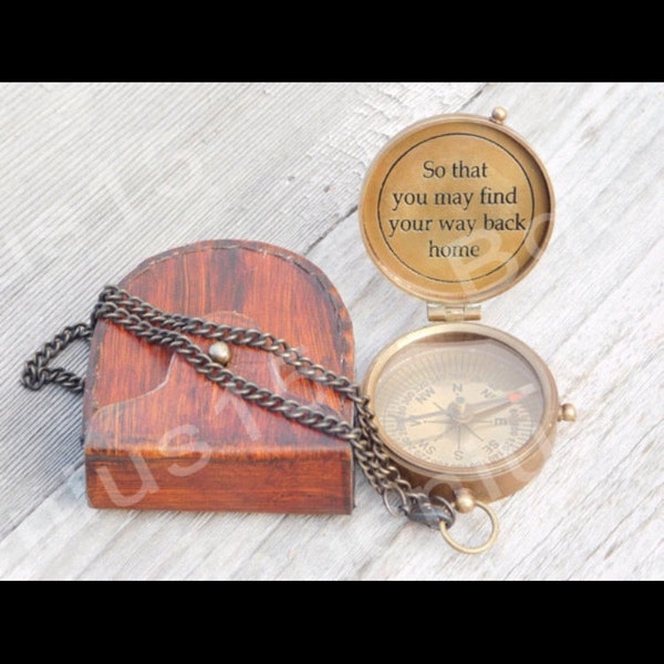 Compass, Personalized Gifts, Compass, Working Compass, Birthday Gift ...