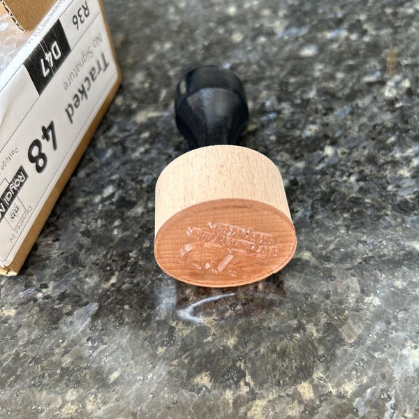 CUSTOM LOGO STAMPS, Any Size Can Be Customized, Used for Book Stamp ...