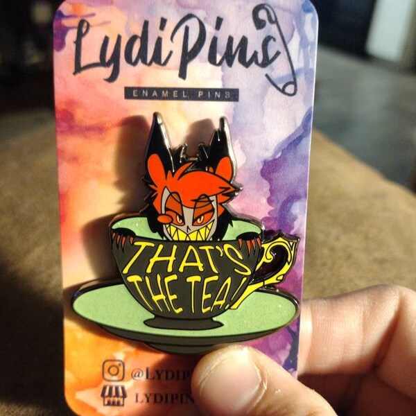 Niffty Monroe - Hard Enamel Hazbin Hotel Pin - Etsy