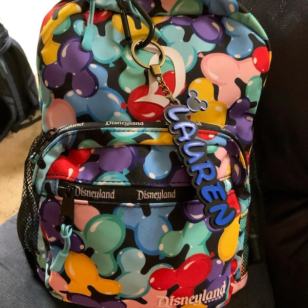 Custom Disney Keychain, Disney Name Key Chain, Disney Name Tags ...