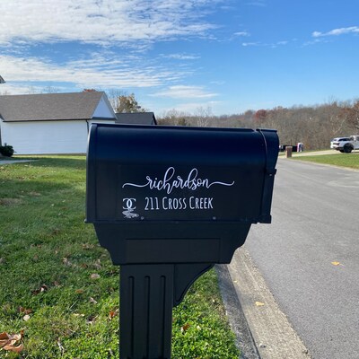 Rocking Chair Monogram Decals Set of 2 - Etsy