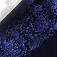 Dark Blue Navy Blue Netting Mesh Fabric, Tulle Fabric by the Yard Multi ...