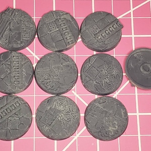 Atlantis Themed Bases Admiral Apocalypse Resin Bases - Etsy