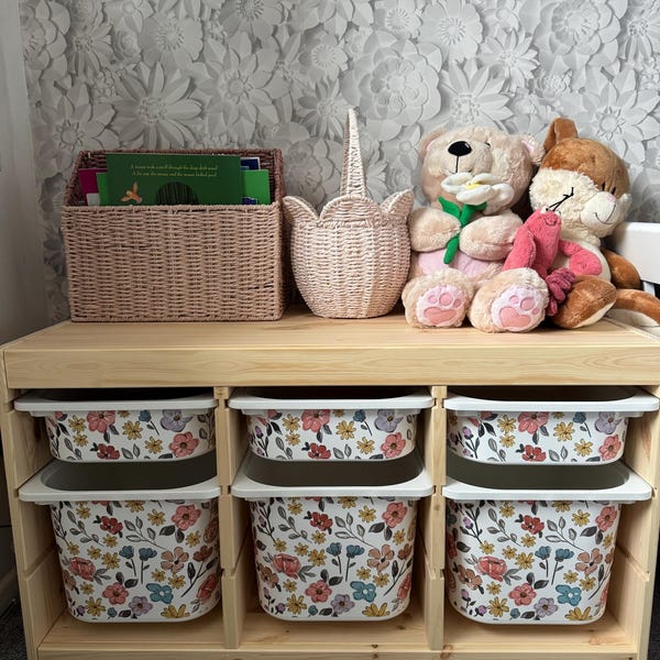 Liberty of London Sticker | IKEA TROFAST Vinyl Wraps | Trofast Storage ...