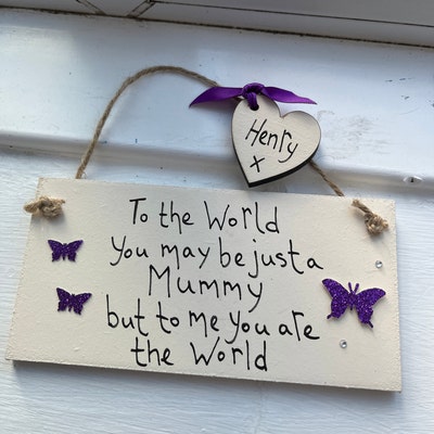 Mom Personalized Plaque Mommy Plaque mum House Sign Mom Plaque Mummy ...