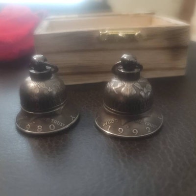 Morgan Dollar Bell - Etsy