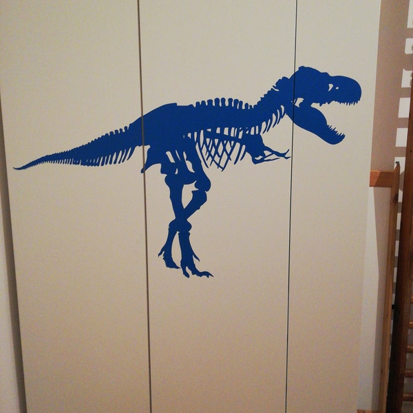 Dinosaur Skeletons Your Choice of One Wall Decal | Stegasaurus Wall Art ...