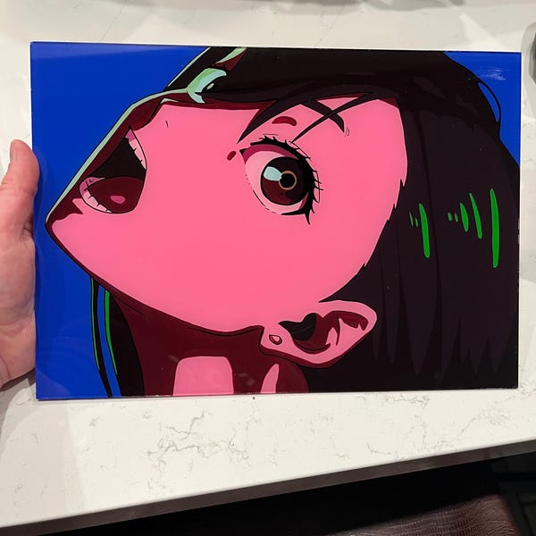 Choso Jujutsu Kaisen Anime Art Print – Red & Black Aesthetic Wall Decor ...