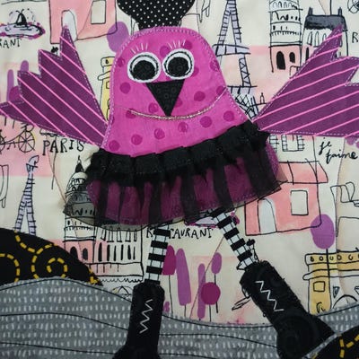 Rocking Robin & Holiday Robin PRINTED Full Color Pattern make 2 Mini ...