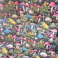 Boho Psychedelic Wrapping Paper Pastel 1960's Art Deco for Mum Garden ...