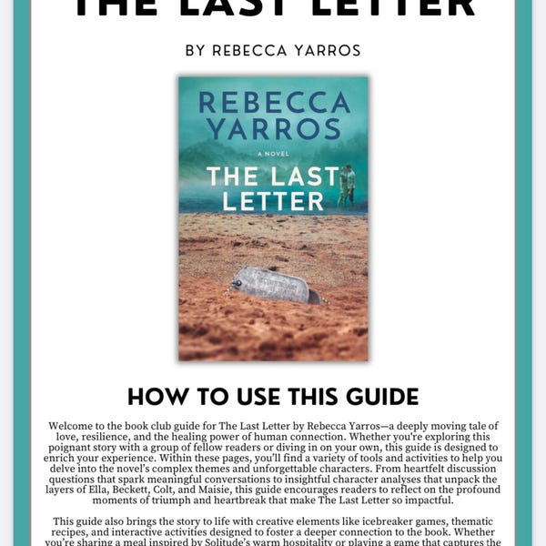 Culpability Book Club Guide Book Club Games Book Discussion Questions ...