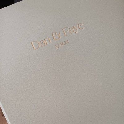 Handmade and Personalised Large Leather Album - Etsy