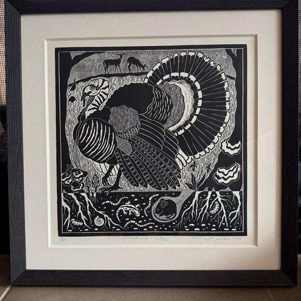 The River Ballet Linocut in Blue,otter Linocut,kingfisher Linocut ...