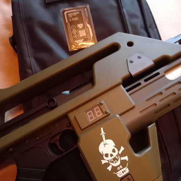 3d Printed Nerf Pulse Rifle Wall Display Mounts - Etsy Canada