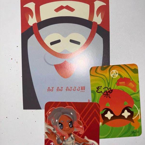 Splatoon Hotlantis WV3 Posters Harmony Paruko Tartar Dedf1sh Octoling ...