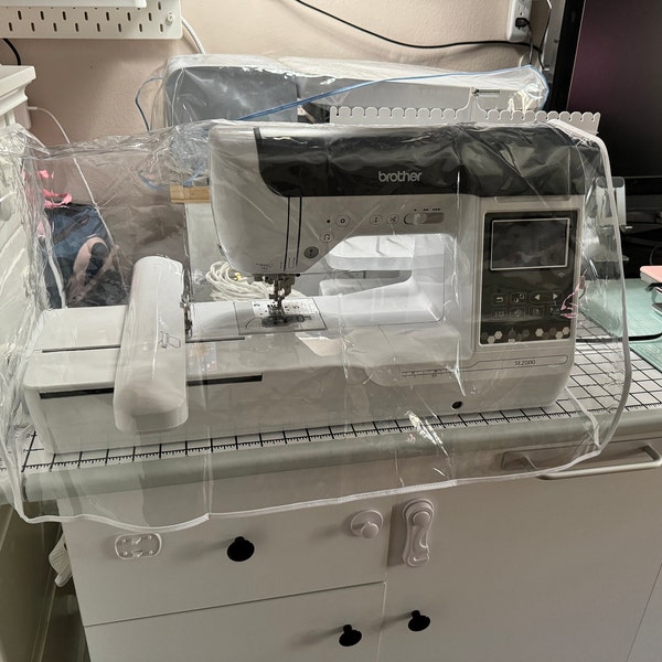 Dust Cover for Brother SE, Bernina 535, and Others Wxdxh = 24"x14"x12 ...