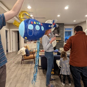 SEA TURTLE Pinata, Sea Turtle Birthday, Turtle Party Decor, Nature ...