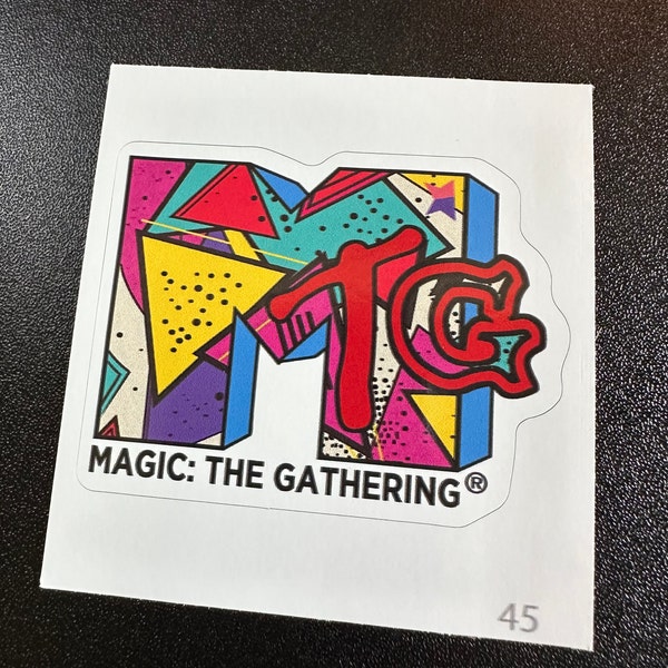 Magic the Gathering Sticker | MTG Blue Mana Symbol | Stickers for Deck ...
