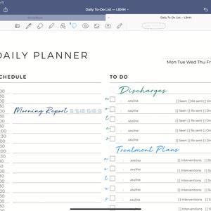 Minimalist Daily Planner Printable, Daily to Do List for Work/home ...