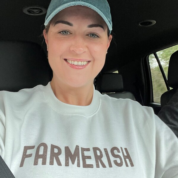 Farmerish Shirt, Farm Graphic T-shirt, Farmer-ish, Farmer Shirt, Farmers Wife Shirt, Farmers ...