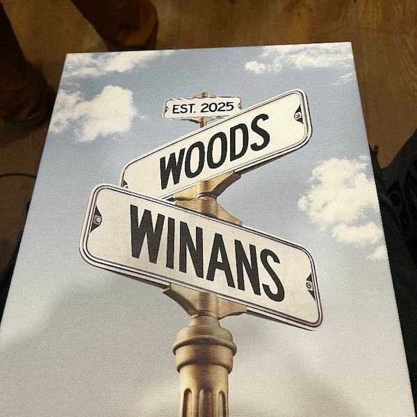 Personalized Family With Names, Family Street Sign, Family of 5 Sign ...