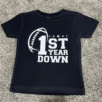 1st Year Down Football SVG, My First Football Season Svg, Clipart for ...