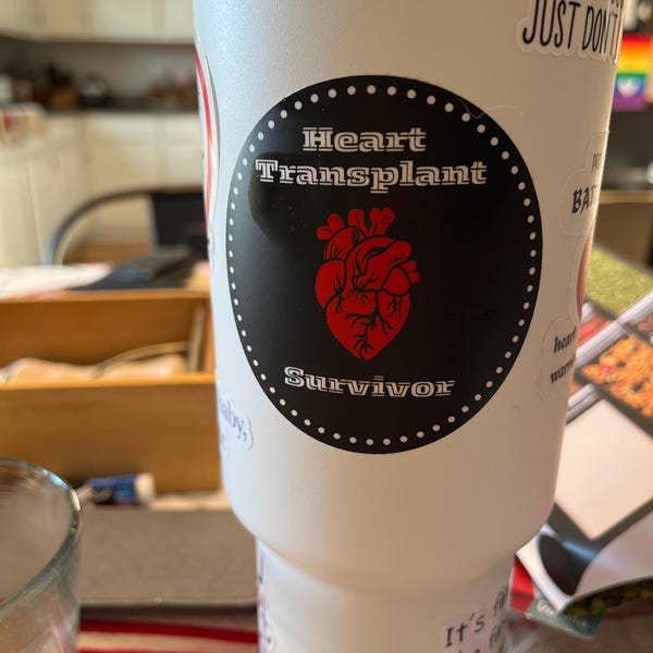 Organ Transplant Vinyl Sticker-organ Donors Have Heart - Etsy