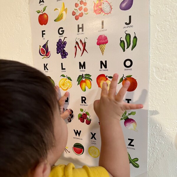 Montessori Posters and Flashcards Bundle A | Educational Posters ...