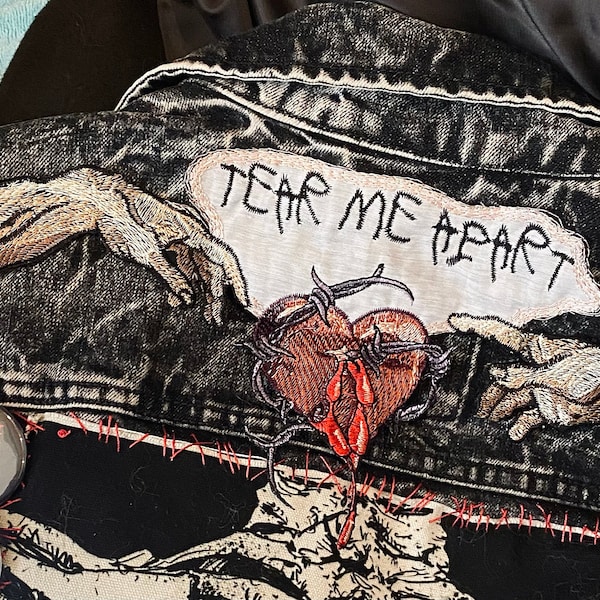 Moks326(p) Embroidered Patch - Sistine Chapel Adam's Creation ...