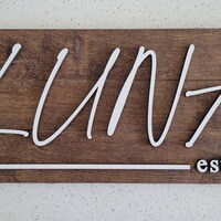 Round Baby Name Sign, Custom Baby Name Sign, Nursery Sign, Nursery ...