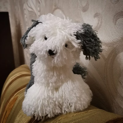 Crocheted Old English Sheepdog PDF Pattern Digital Download ENGLISH ...