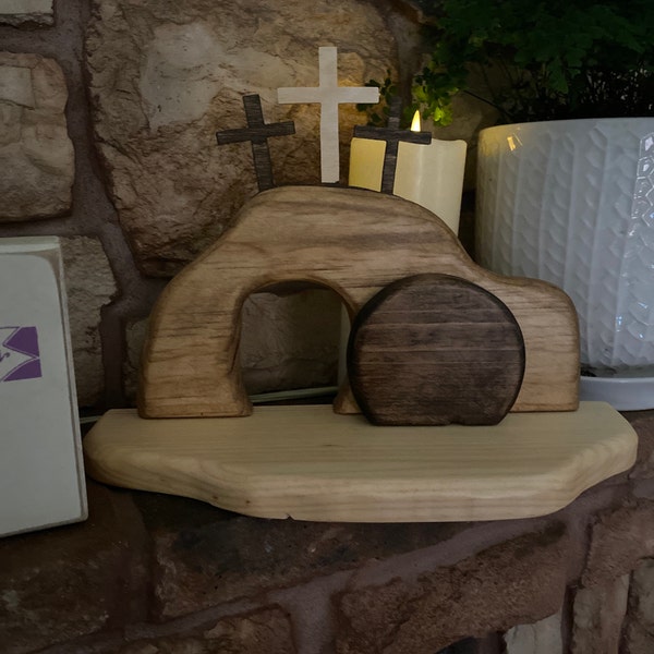 Empty Tomb Table-top or Shelf Display: Share the Message of Easter With ...