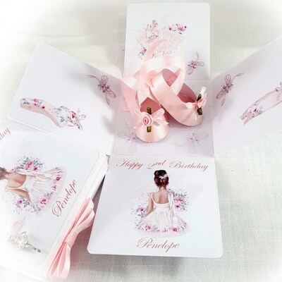 Birthday Explosion Box, Exploding Box Card, Pop up Birthday Card ...