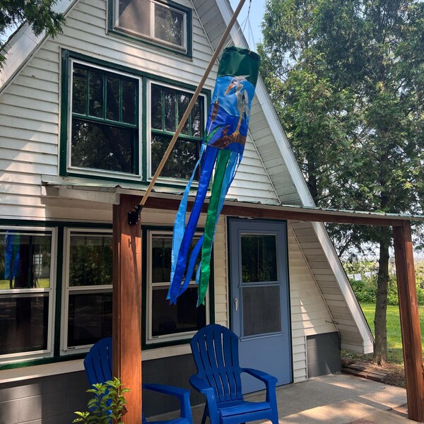 Rainbow Heart Windsock - Etsy