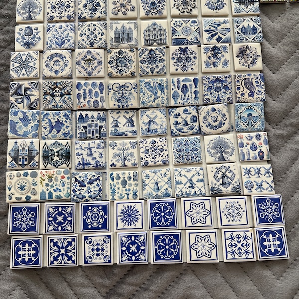 Miniature Stone Tiles, Crafts Wall Mosaics, 1:12 Scale Small Square ...