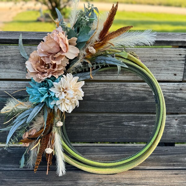 Real Used Cowboy Lariat-lasso Rope-western Decor-farmhouse Decor-rope ...