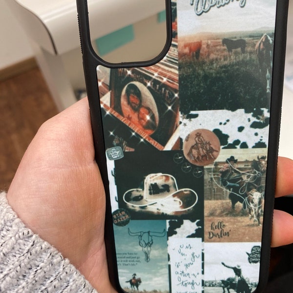 Punchy Rodeo Phone Case, Western Boho Case, iPhone Case, Sublimation ...