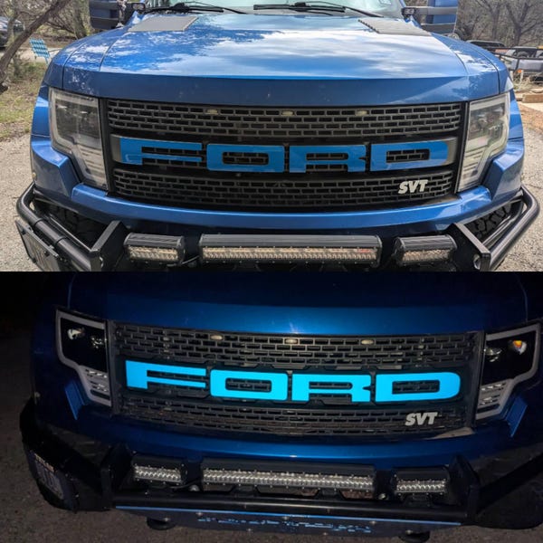 2015-2020 Ford F-150 Paramount Raptor Style Aftermarket Grille Letter ...
