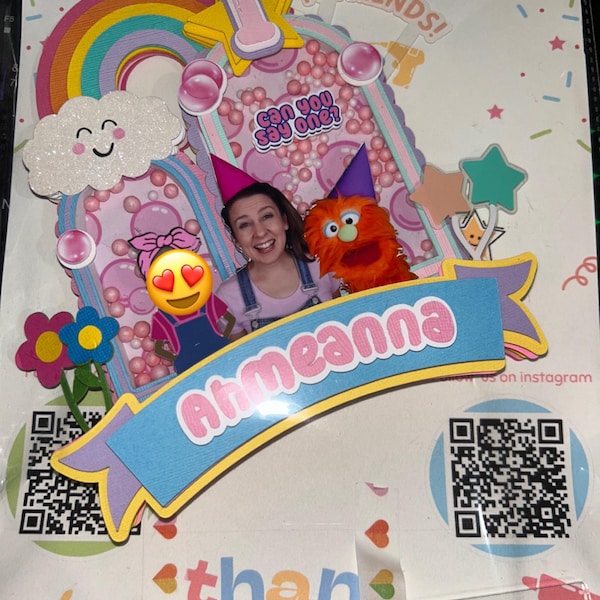 Ms. Rachel Cake Topper , Songs for Littles, Ms Rachel Birthday Decor ...