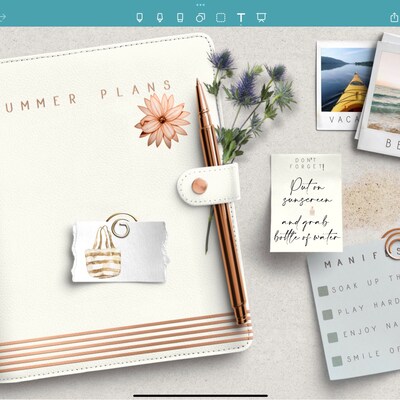 DIGITAL PLANNER STICKERS January 2023 Plan Journal Stickers Goodnotes ...