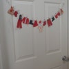 Santa's Christmas's Washing Line Bunting Garland/santa - Etsy