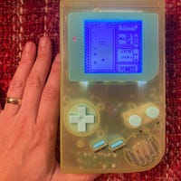 Custom Backlit Gameboy DMG, Modded Bivert Nintendo Game Boy With Glass ...