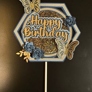 Candy Birthday Two Sweet 3D Cake Topper With Shaker DIGITAL SVG File - Etsy