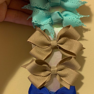 France Flag Hair Bow French Flag Hair Bow Clip - Etsy