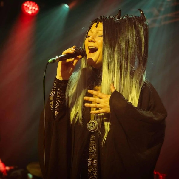 Dark Faun Headdress ~ Gothic Horns ~ Queen of Darkness ~ Goth ~ Occult ...