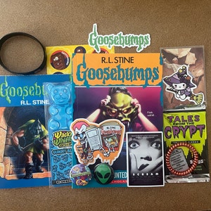 1996 Goosebumps Sticker Album New Old Stock Reading is a - Etsy