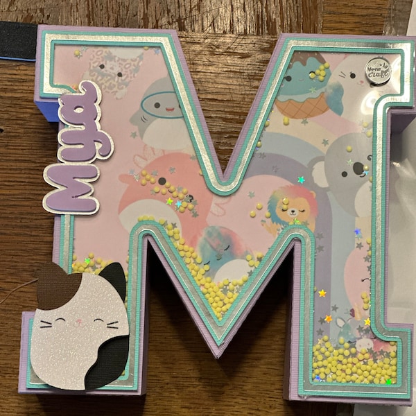 Customized Squishmallows 3D Number. Party Decorations. Squishmallows ...