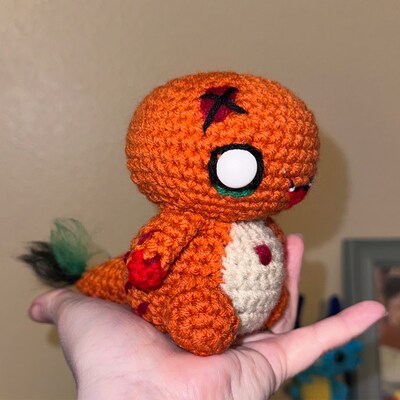 Crochet Porygon Inspired Chibi Pokemon - Etsy