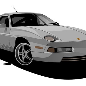 Custom Car Portrait Car Illustration Vector Art Custom - Etsy